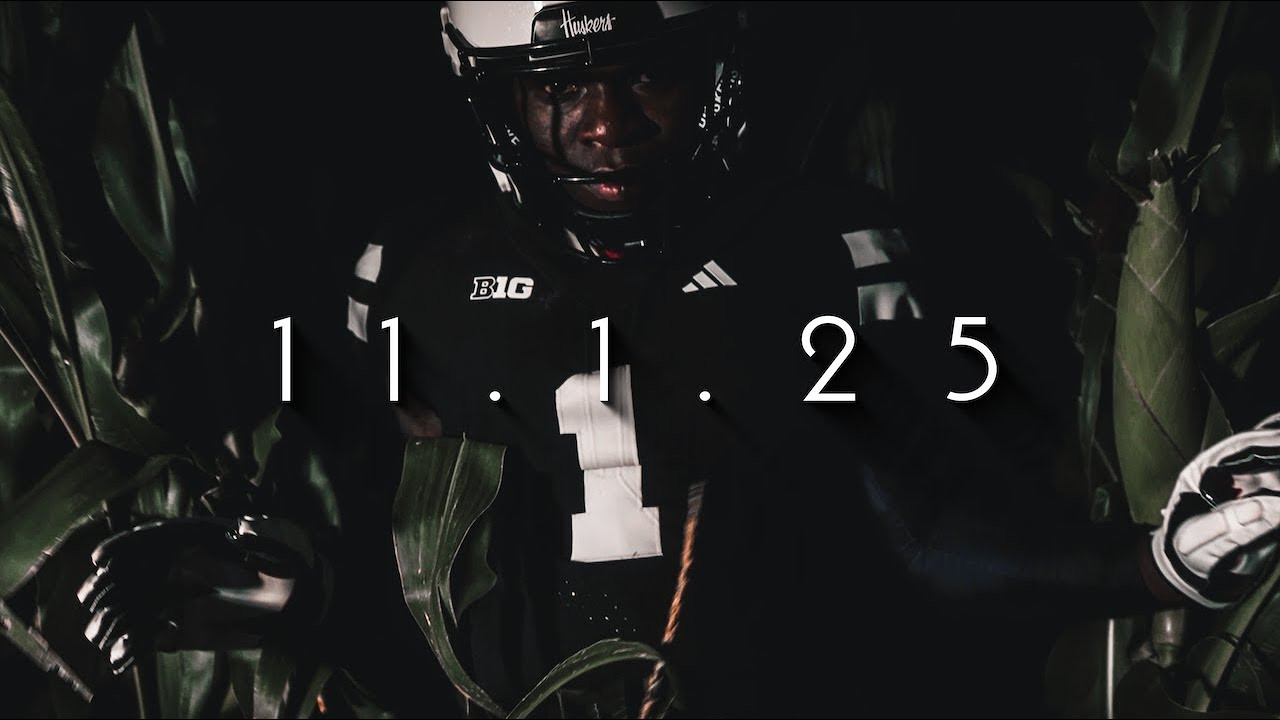 BACK IN BLACK | Nebraska Football Blackout 11.1.25 - University of ...