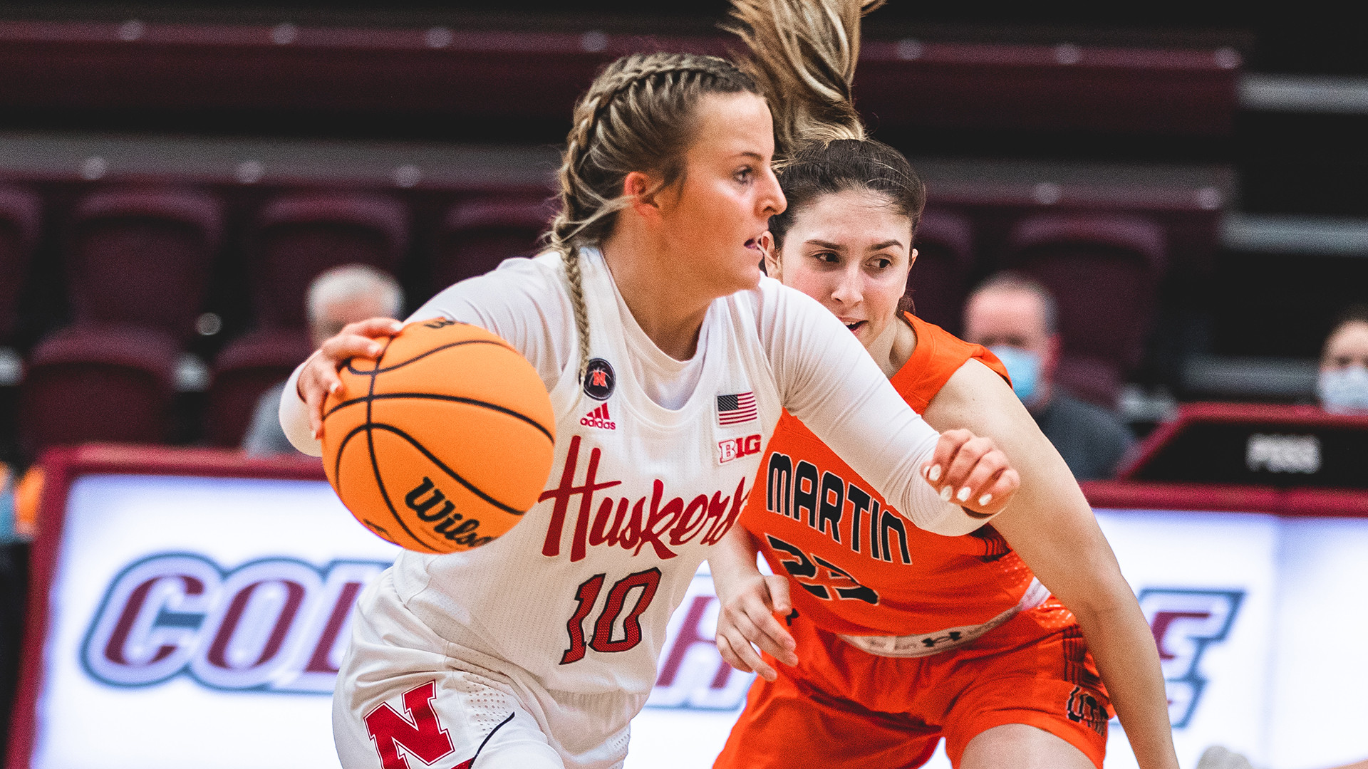 Huskers Soar Past Skyhawks - University of Nebraska - Official ...