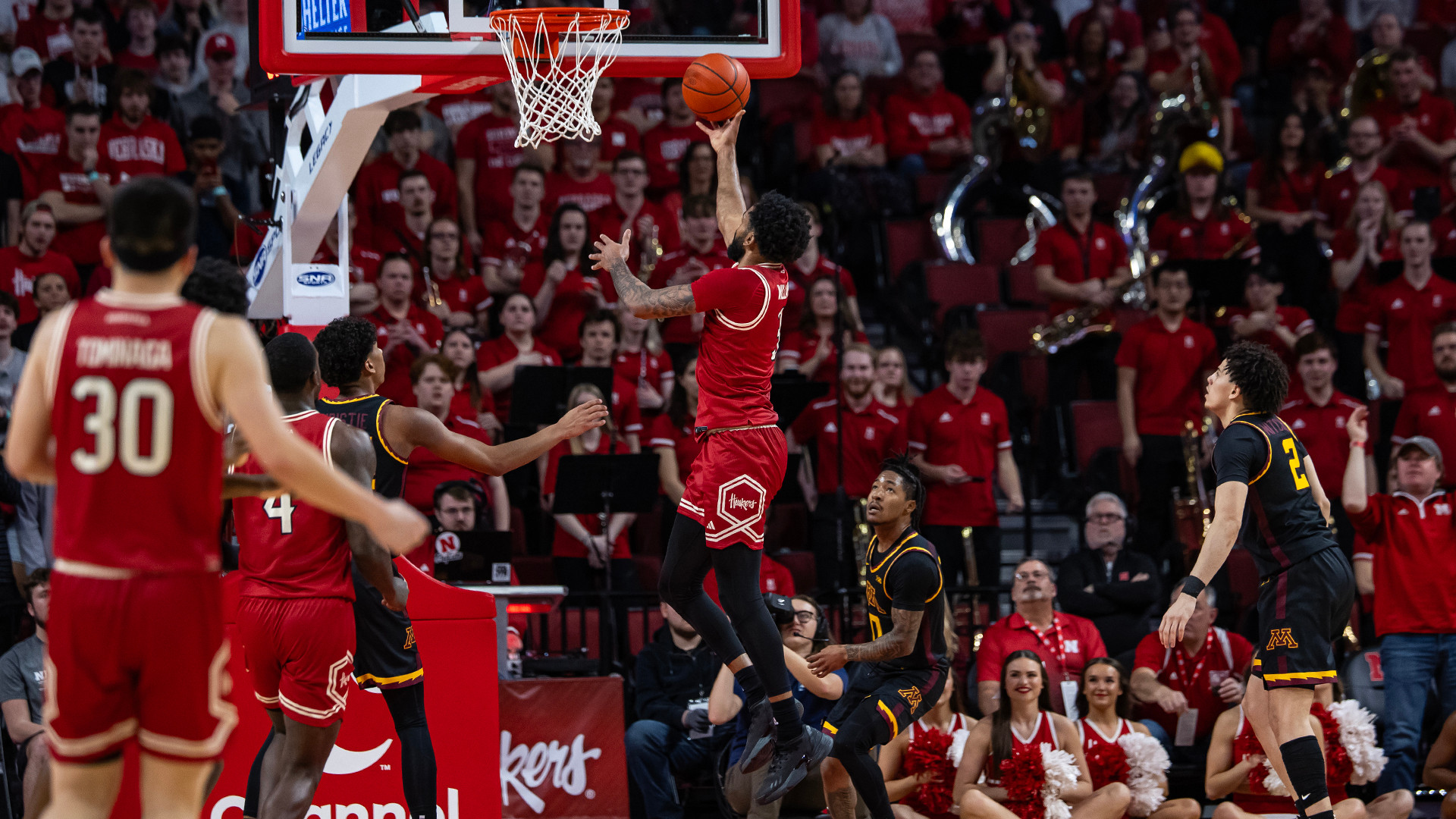 Men's Basketball Highlights vs. Minnesota - University of Nebraska ...