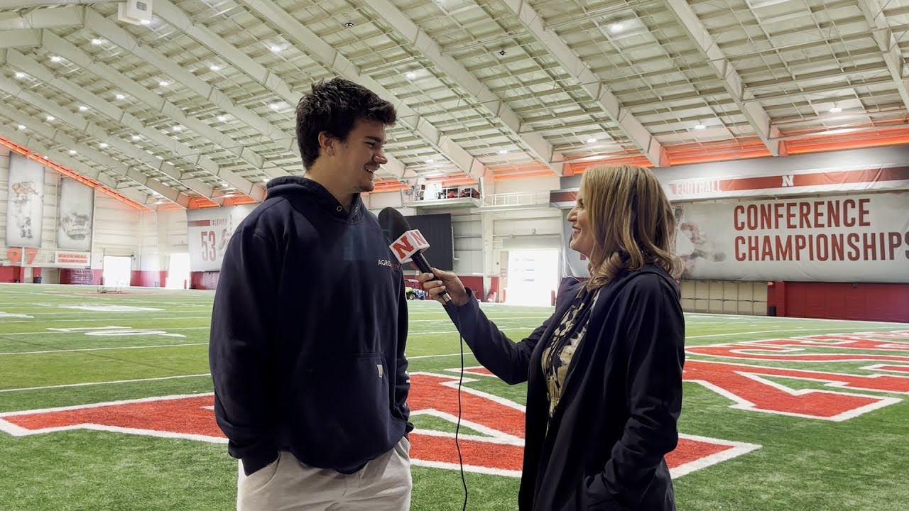 Heinrich Haarberg, Danny Kaelin, and Dylan Raiola Talk Husker Spring ...