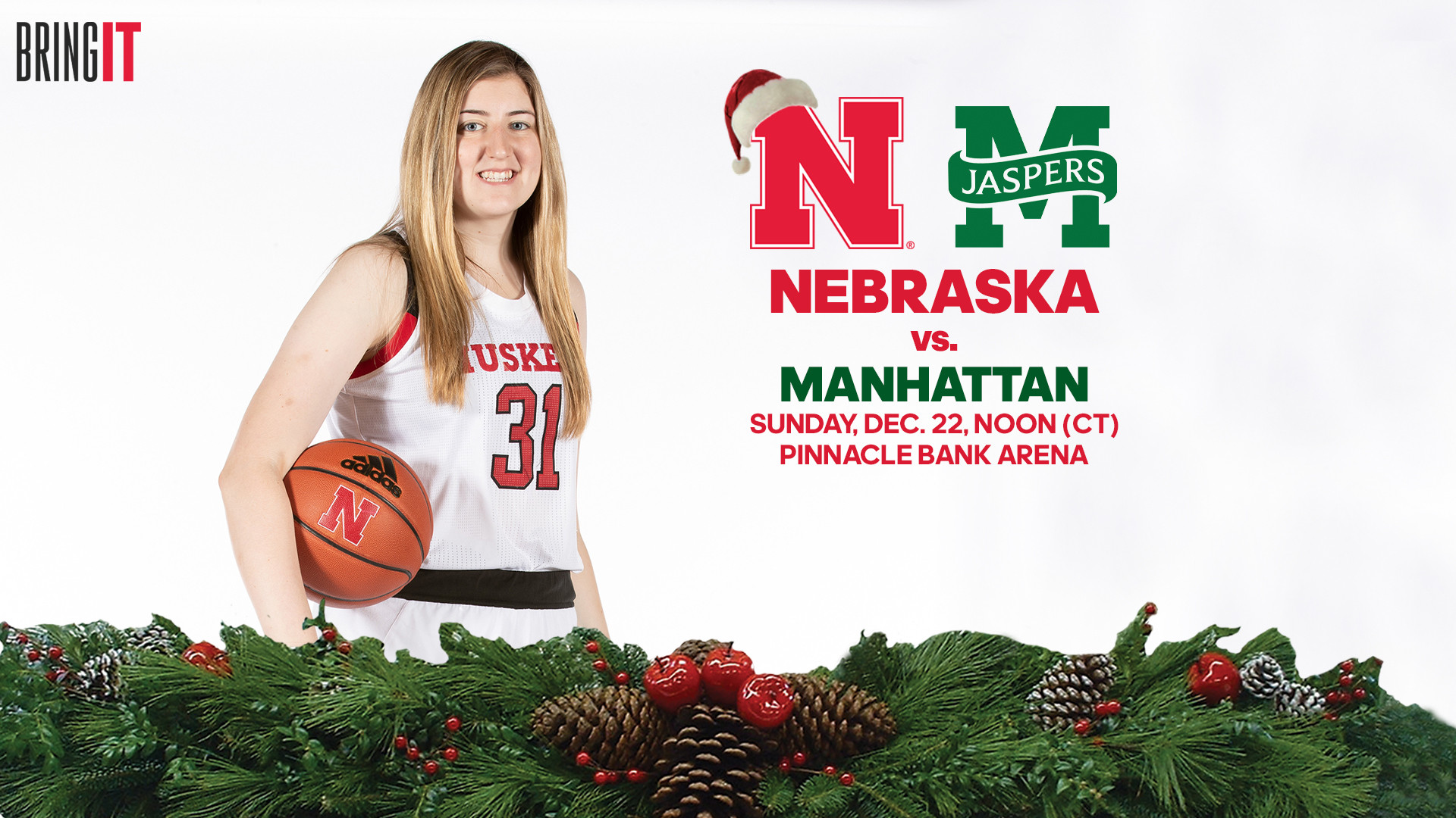 Huskers Close Non-Conference With Jaspers - University of Nebraska ...