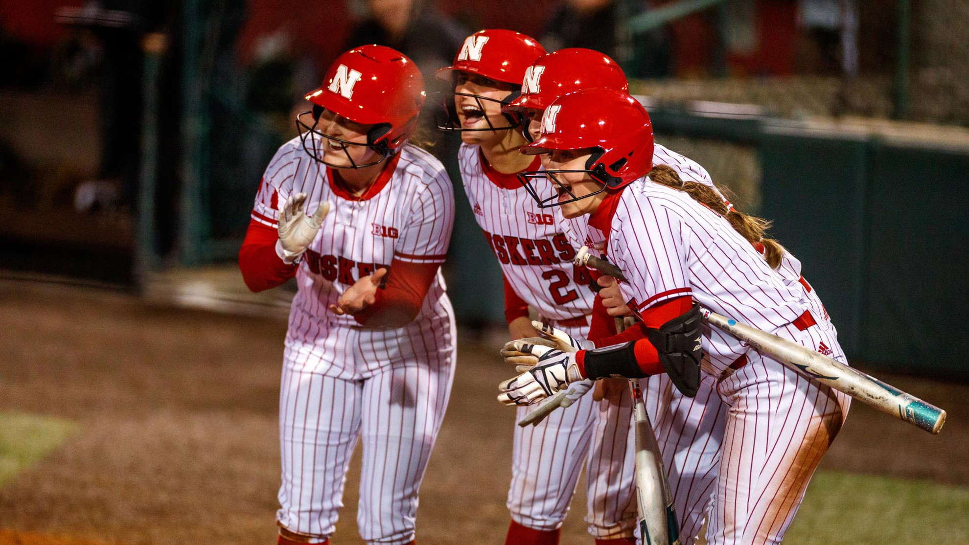 Huskers Win Big in Home Opener Against Shockers - University of ...