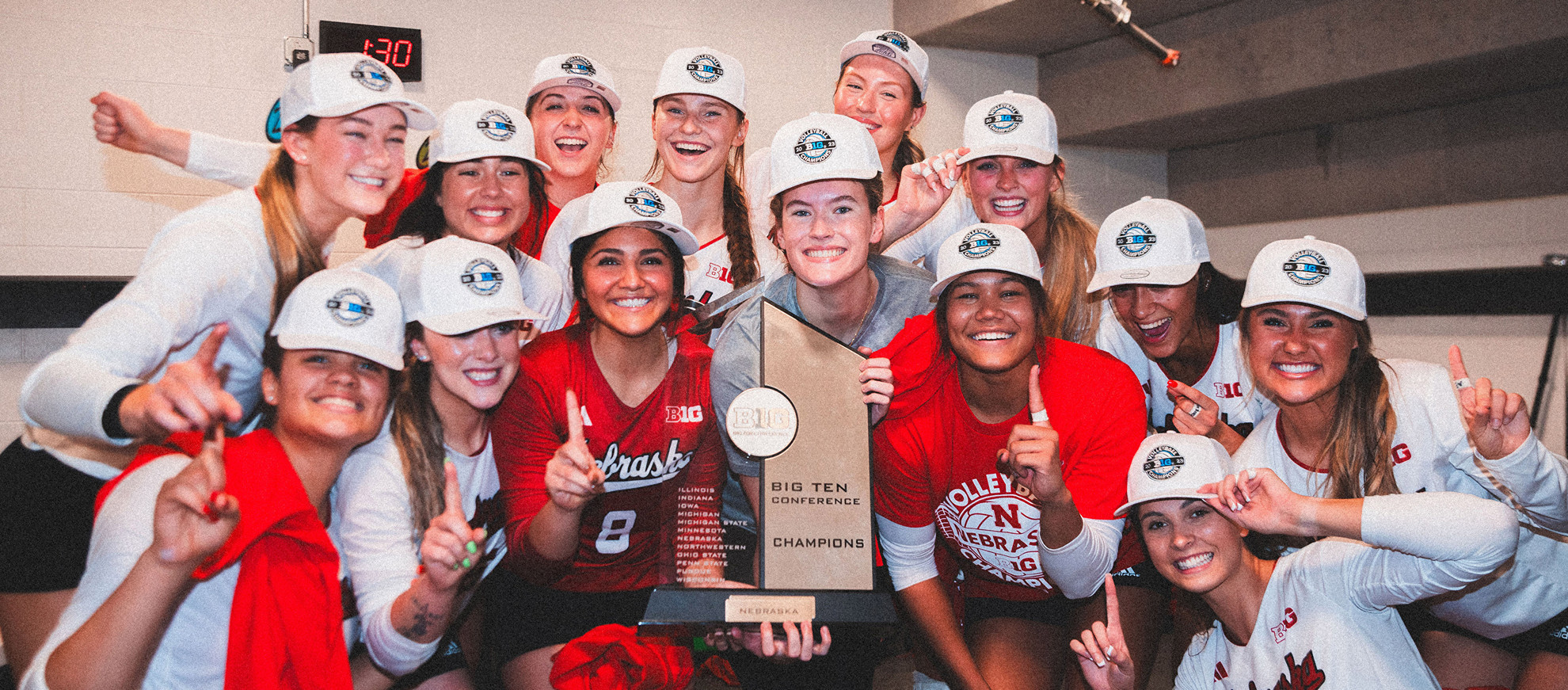 Huskers Claim Big Ten Championship in Sweep at Iowa - University of ...