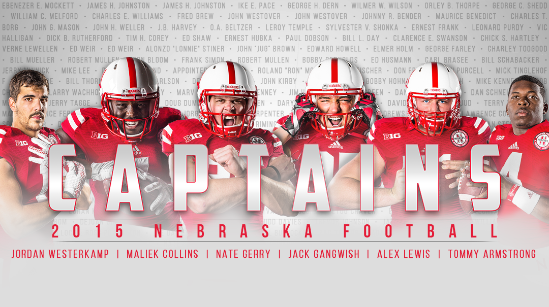Six Huskers Named Captains for 2015 Season - University of Nebraska ...