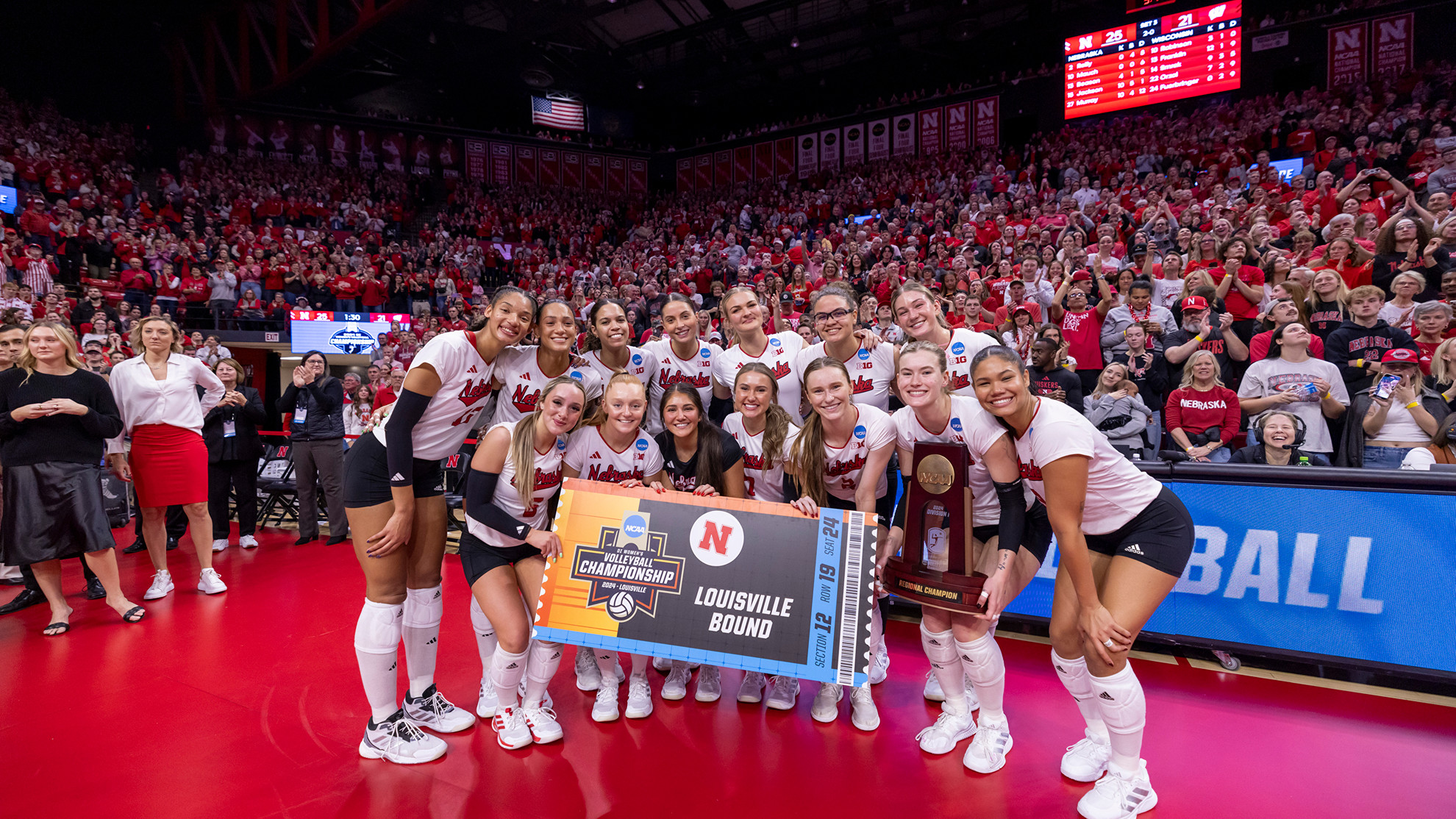 VB NCAA Rd 4 vs Wisconsin-PHOTOS - University of Nebraska - Official ...