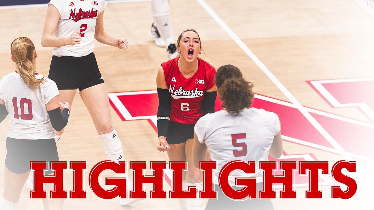 Huskers Stifle Illinois in home sweep | Nebraska Volleyball Highlights - University of Nebraska ...