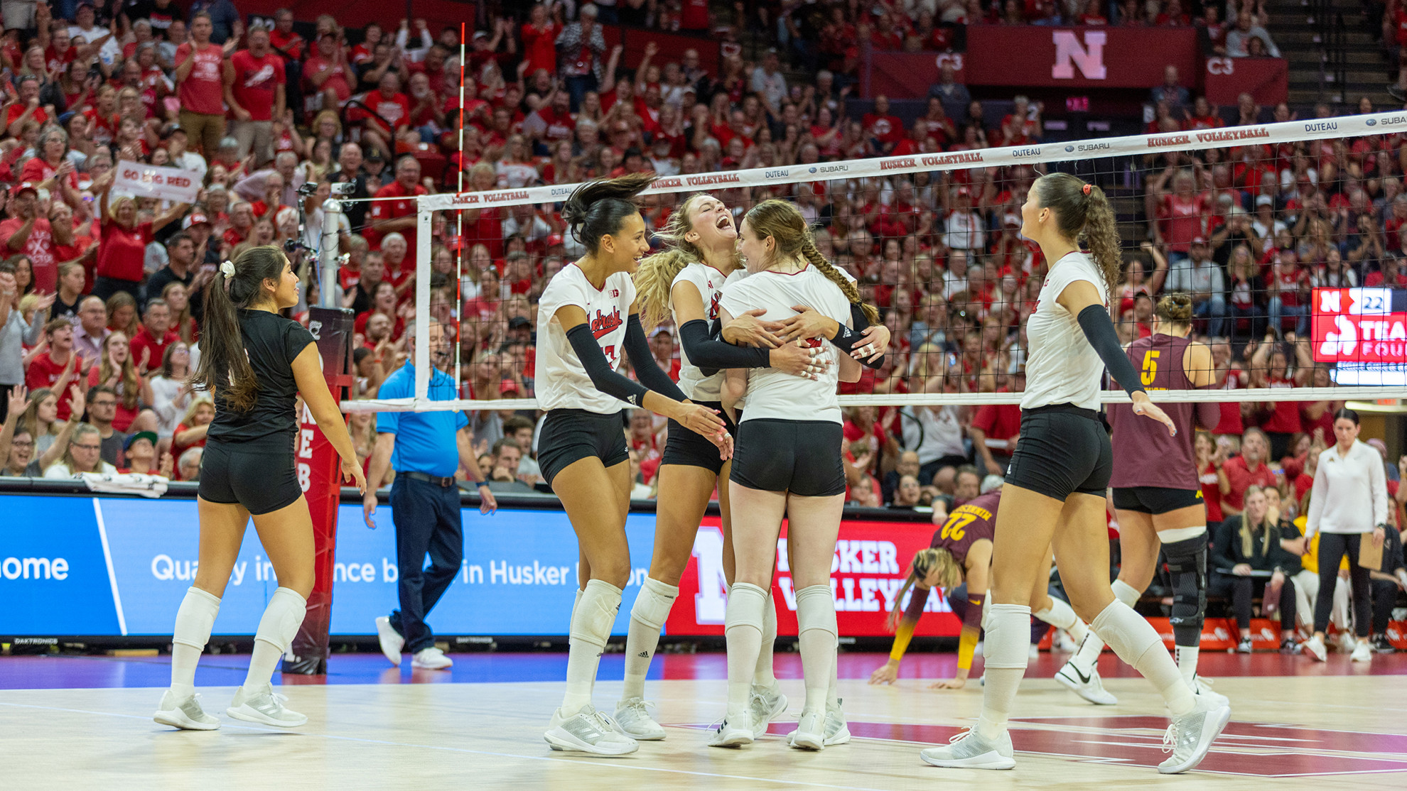 Volleyball Highlights vs. #12 Minnesota - University of Nebraska ...