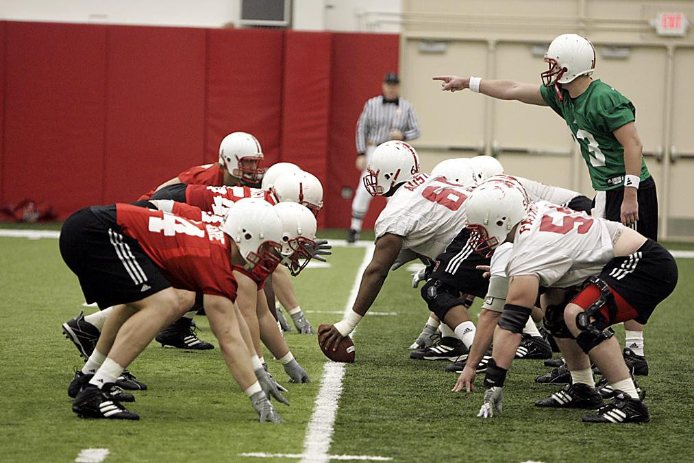 Huskers Hold Fourth Spring Workout - University of Nebraska - Official ...