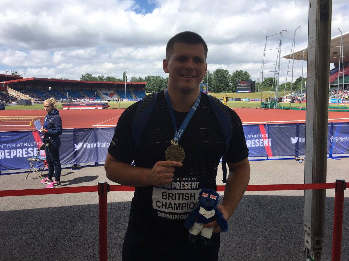 Percy Repeats as British Discus Champion - University of Nebraska ...