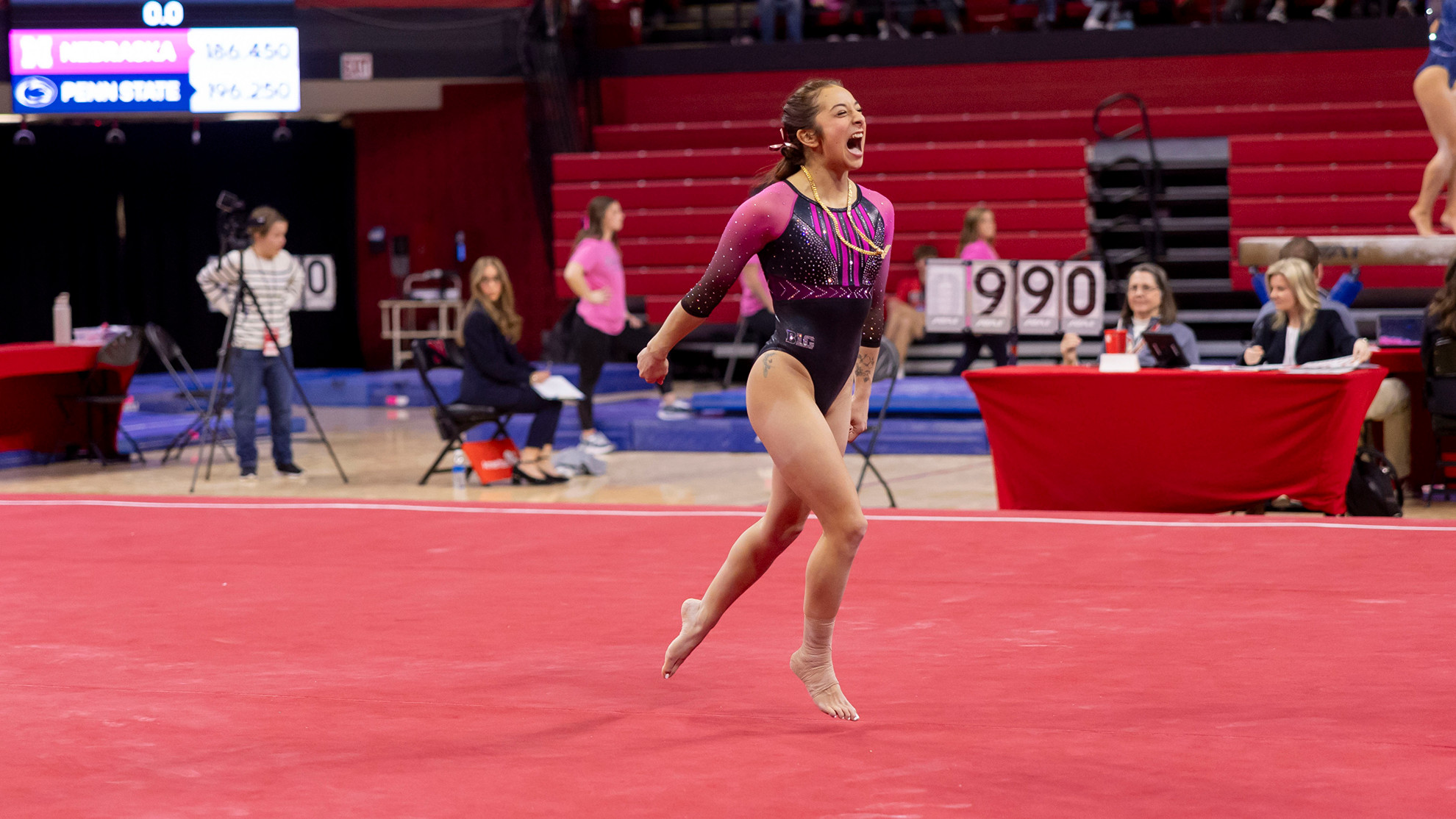 Women's Gymnastics vs Penn St PHOTOS - University of Nebraska ...