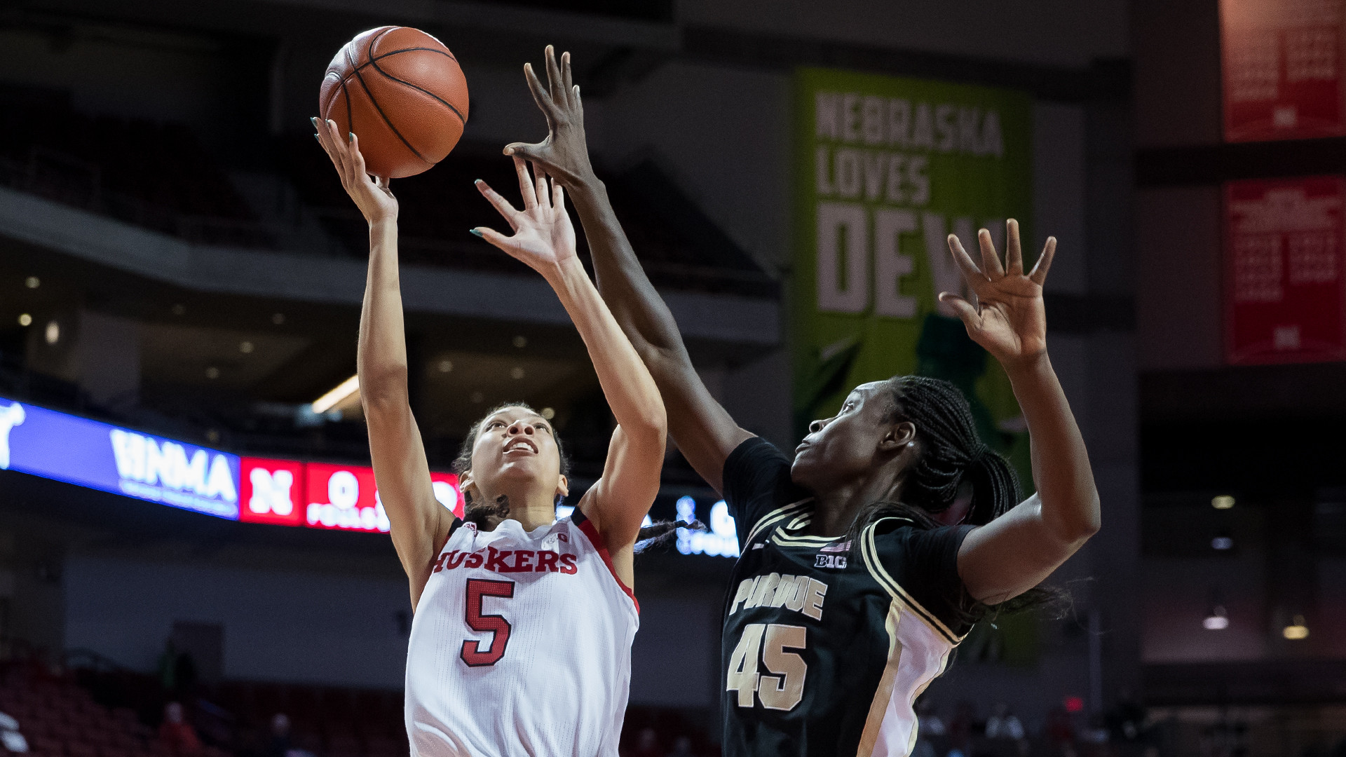 Huskers Fall at Home to Purdue - University of Nebraska - Official ...