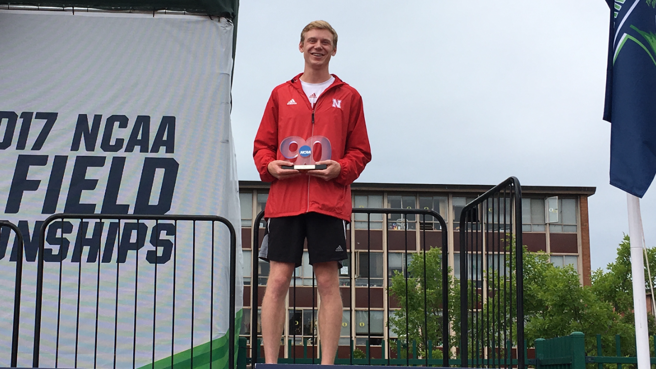 Wiseman Wins NCAA Track & Field Elite 90 Award - University of Nebraska ...