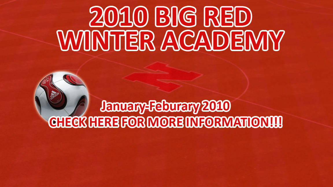 Space Limited for 2010 Big Red Winter Academy - University of Nebraska ...