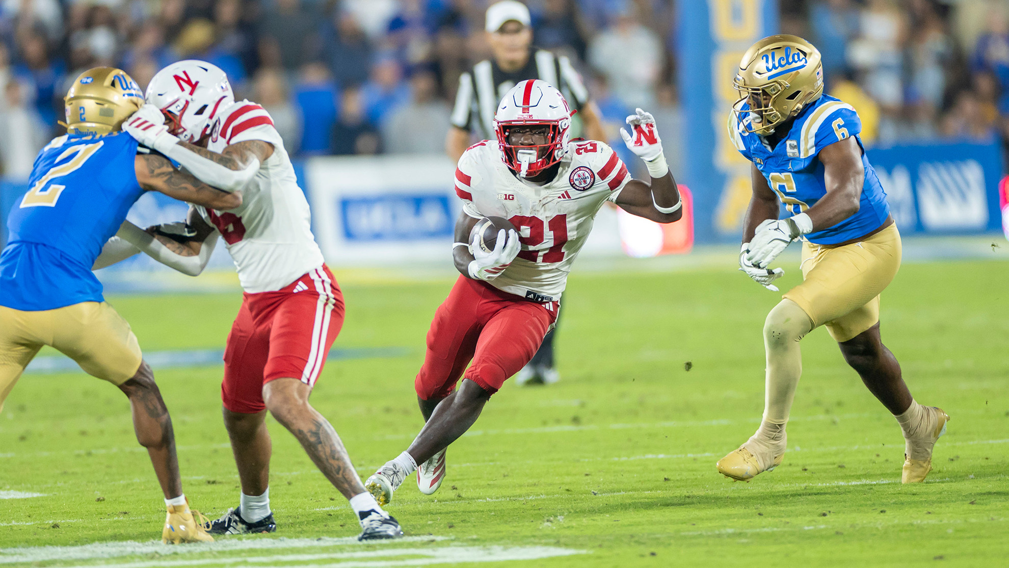 Johnson, Lateef Earn Big Ten Honors - University of Nebraska - Official ...