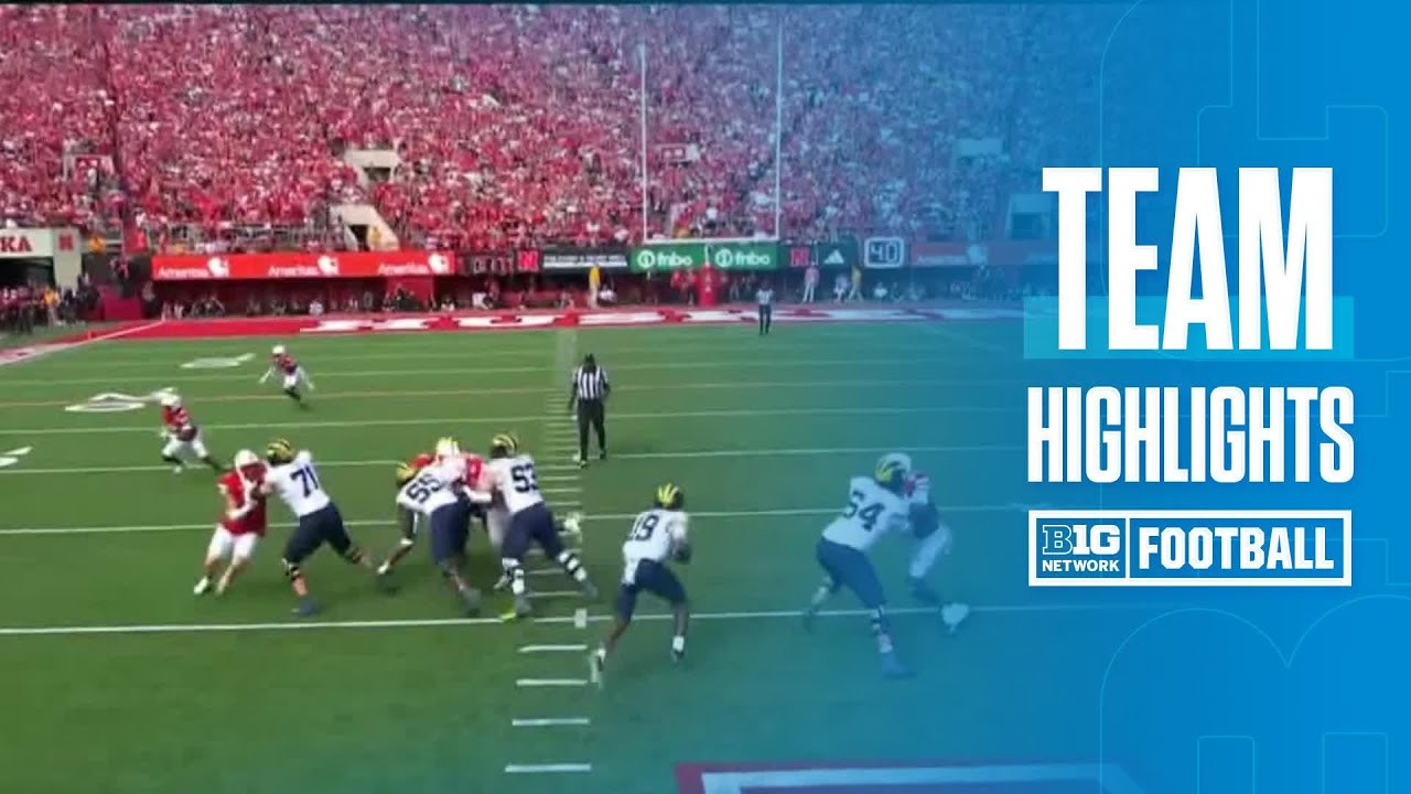 Michigan Wolverines vs. Nebraska Cornhuskers - Highlights | 2025 Regular Season Week 4 ...