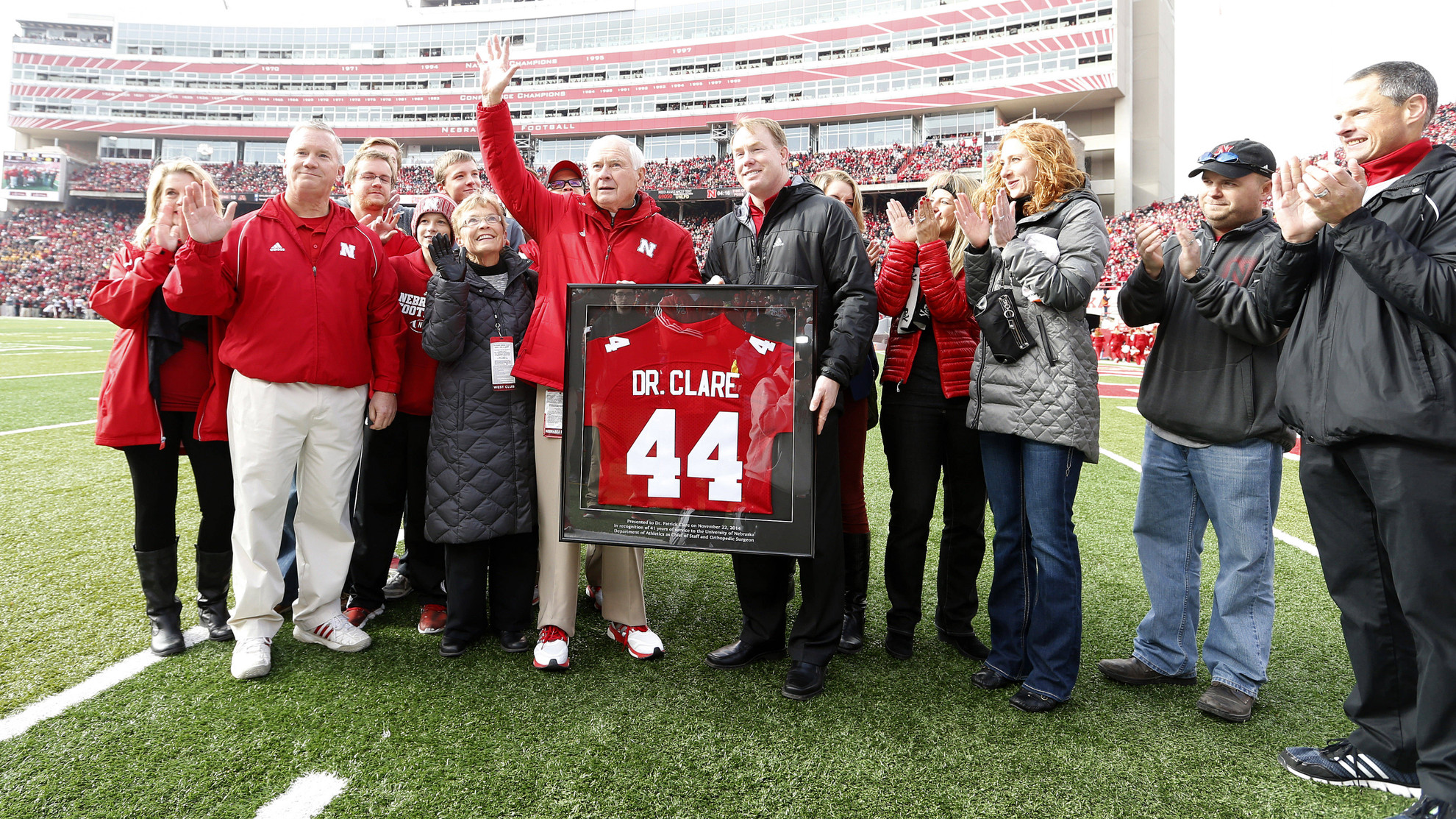 Dr. Pat Clare?s Last Hurrah at Memorial Stadium - University of ...