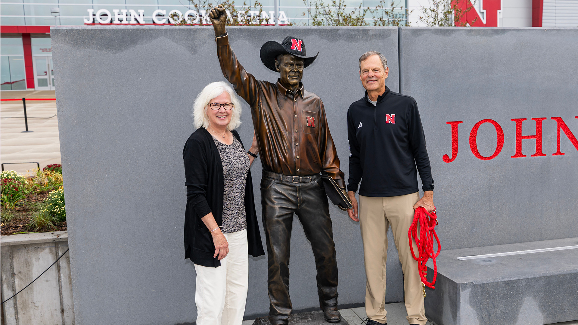 John Cook Statue Dedication-PHOTOS - University of Nebraska - Official ...