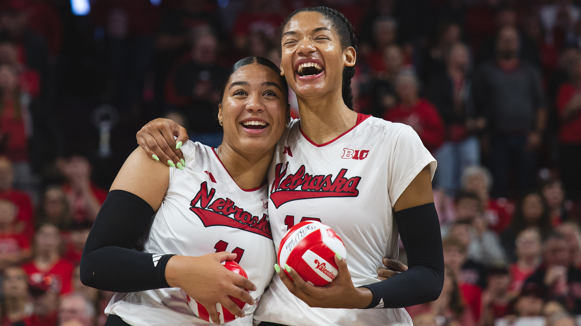 Husker Games VB vs Kansas - PHOTOS - University of Nebraska - Official ...