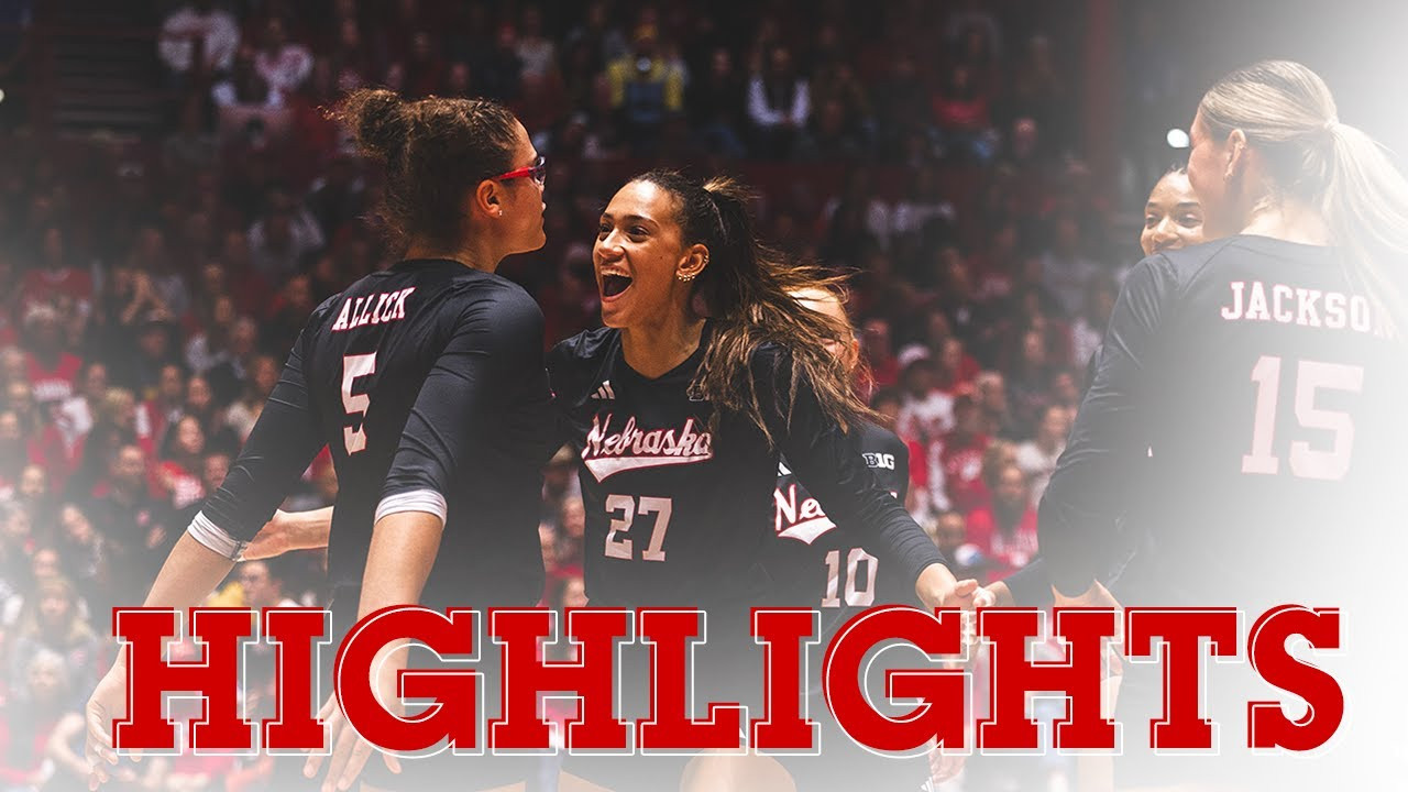 Huskers remain lone undefeated team after sweep over #11 Wisconsin | Nebraska Volleyball ...