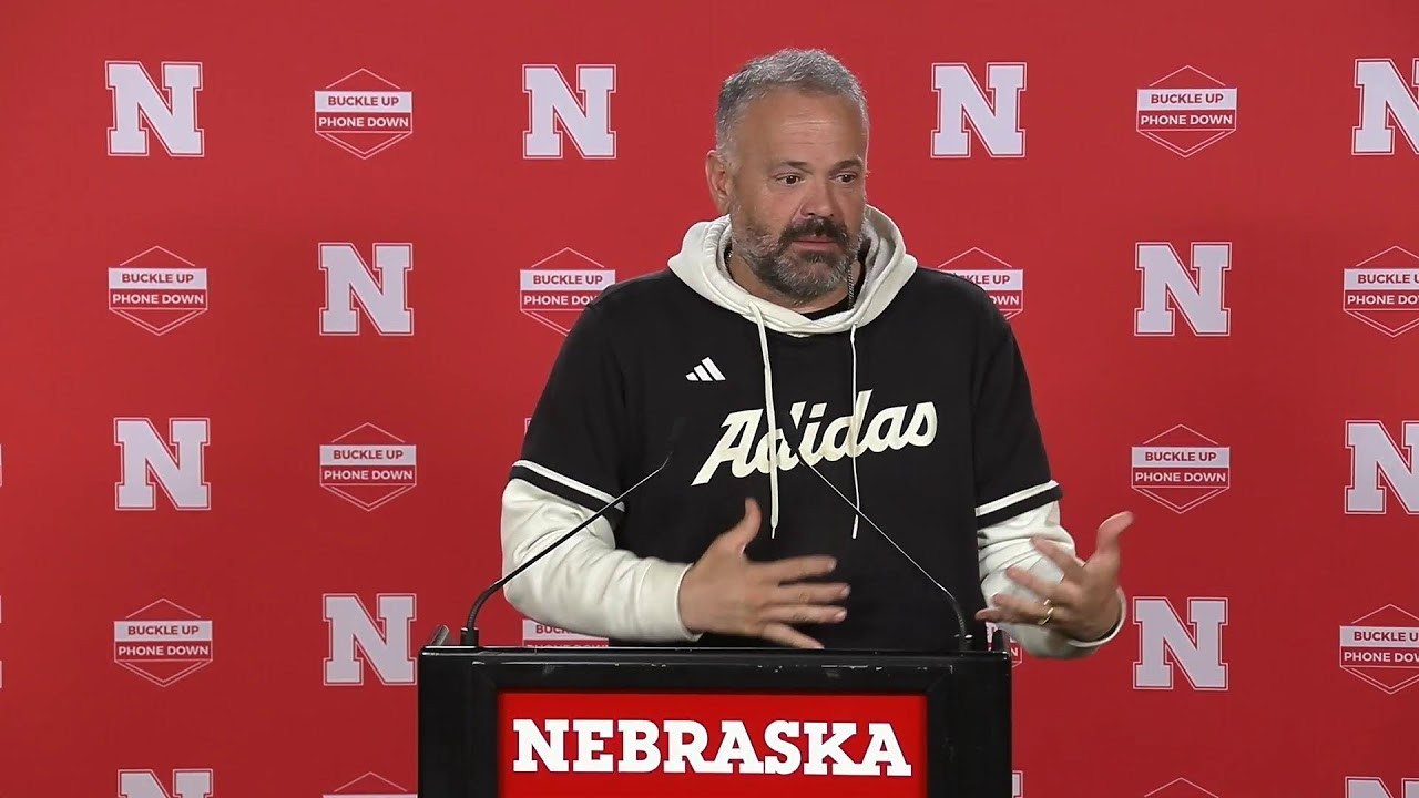 🎙️ Nebraska Football Bye Week Media Availability | November 10, 2025 ...