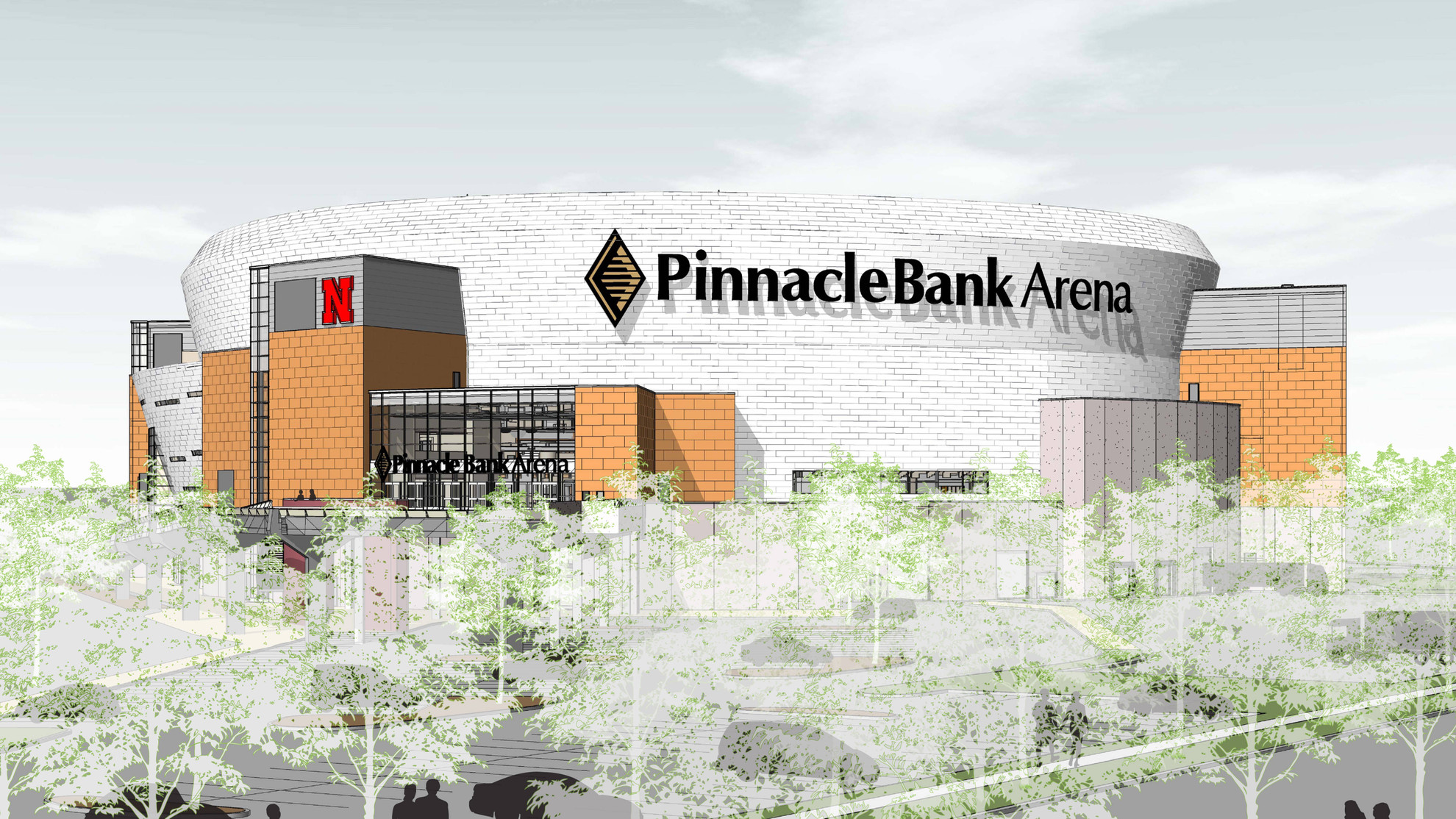 Pinnacle Bank Arena Logo