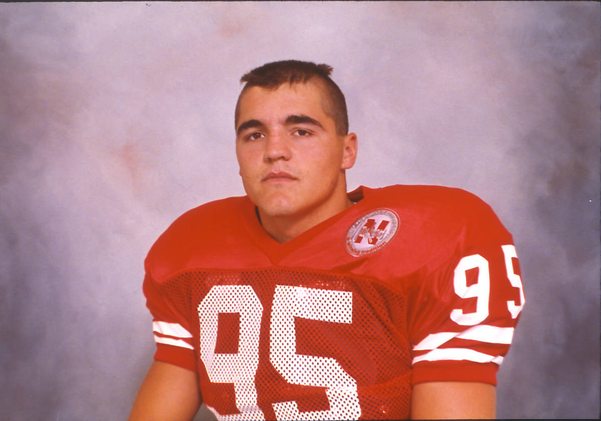 Gerald Armstrong - Football 1991 - University of Nebraska - Official ...