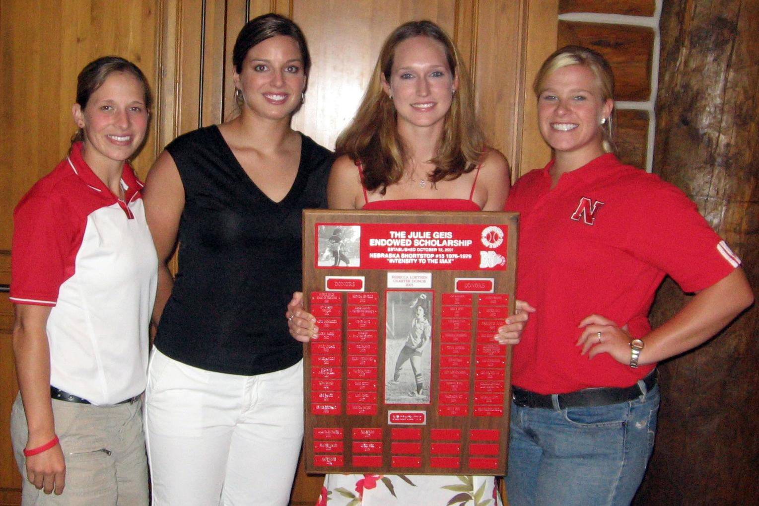 Huskers Endow Julie Geis Memorial Scholarship - University of Nebraska ...
