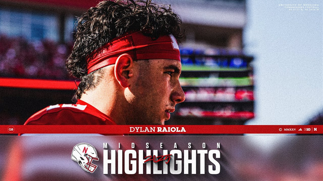 Freshman Phenom to Big Ten Star | Dylan Raiola 2025 Nebraska Football ...