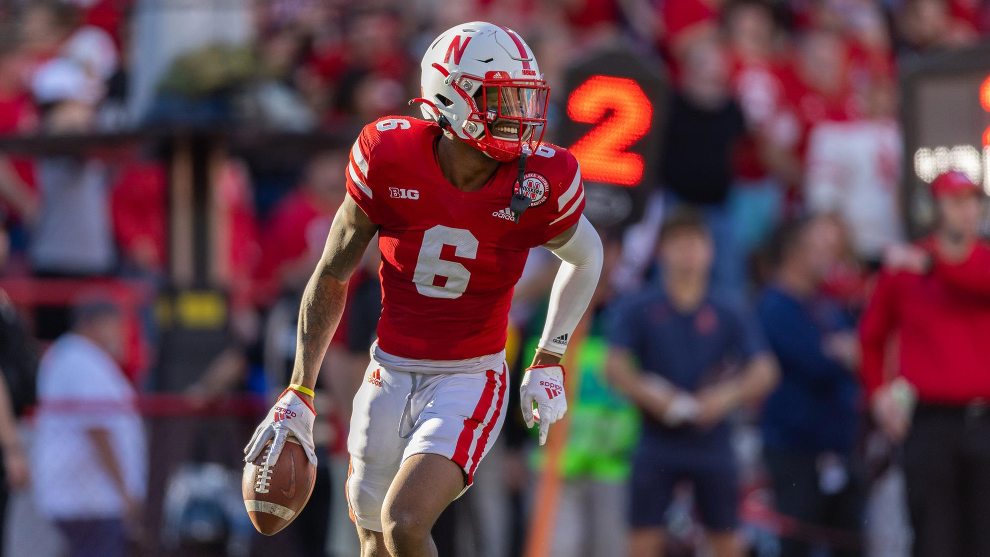 Quinton Newsome - Football 2023 - University of Nebraska - Official ...