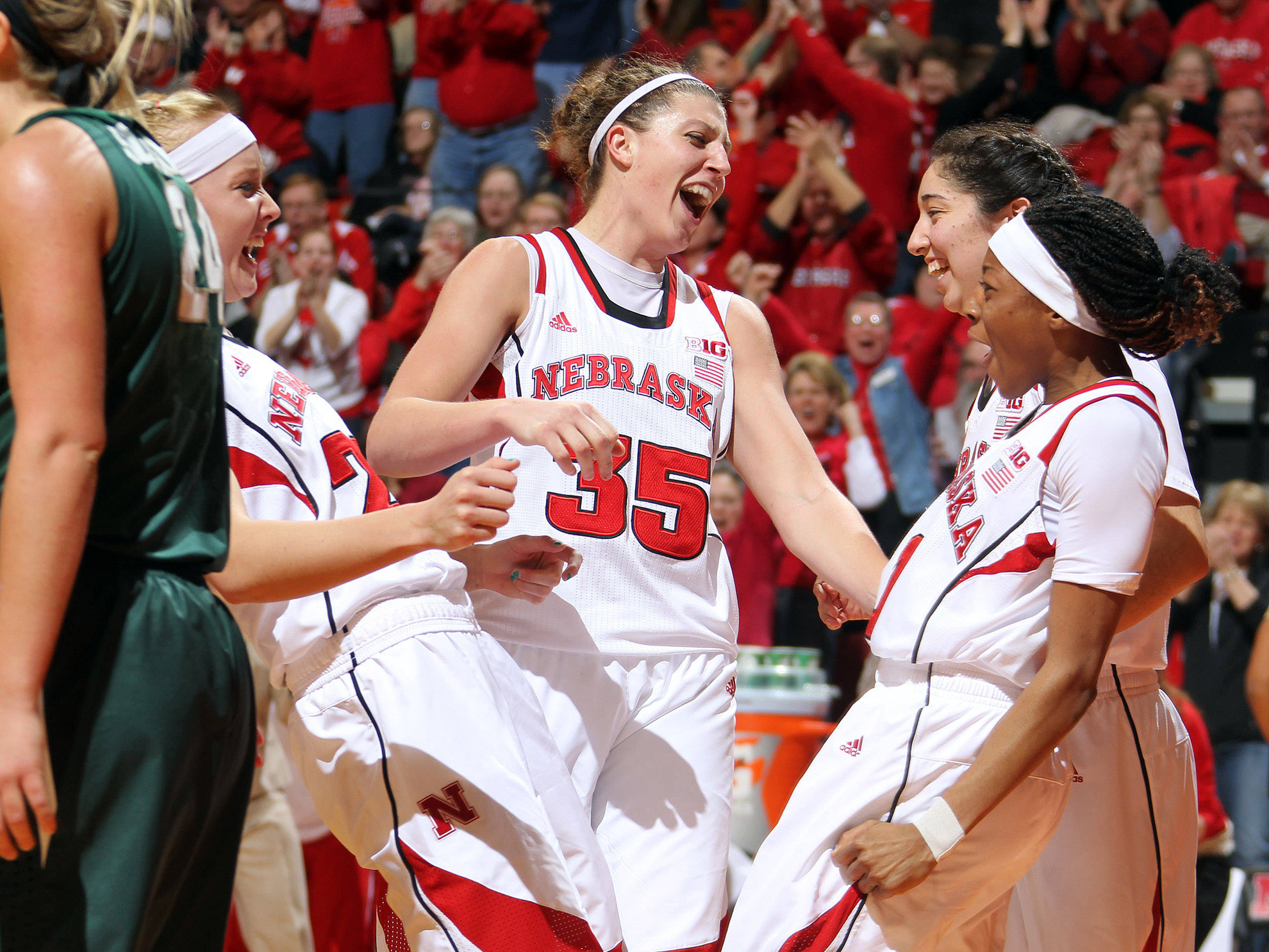 Nebraska Outlasts No. 25 Spartans - University of Nebraska - Official ...