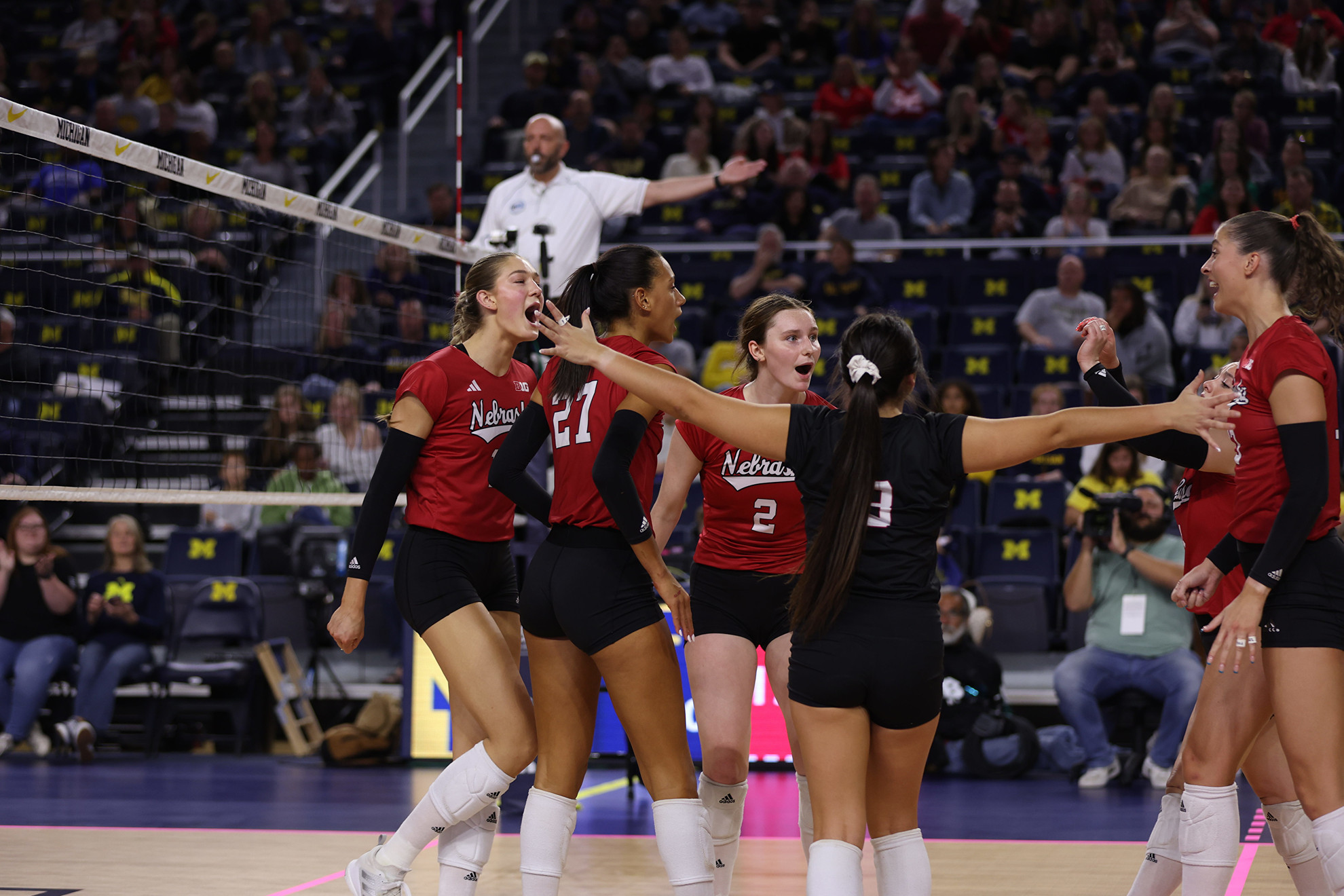Volleyball Highlights at Michigan - University of Nebraska - Official ...