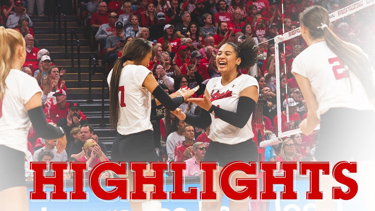 Huskers complete 11th straight sweep on season versus the Spartans | Nebraska Volleyball ...