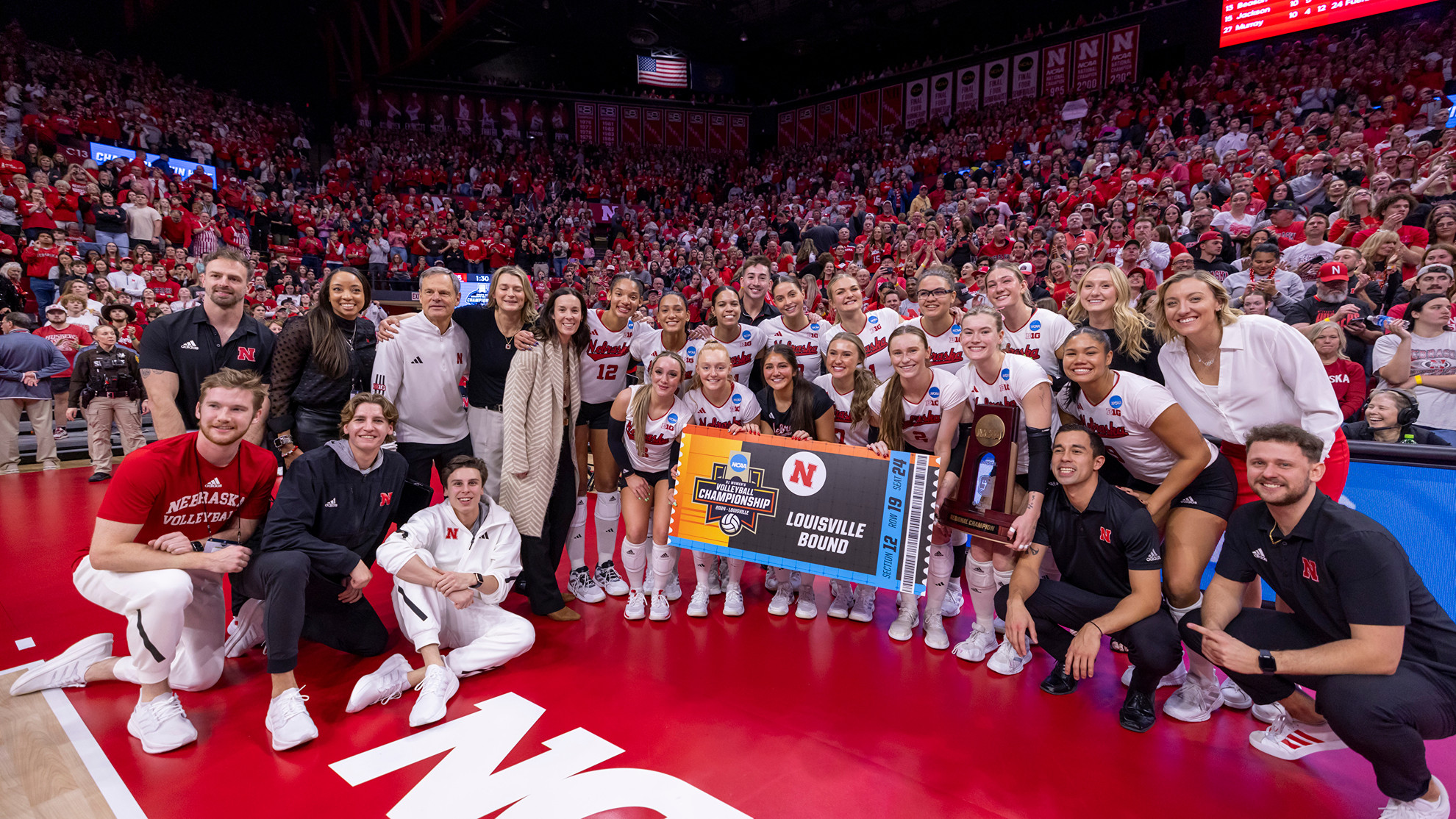 Huskers Sweep Badgers to Advance to NCAA Semifinal - University of ...