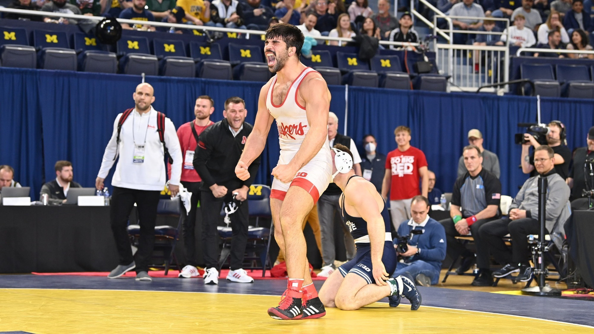 Allred Wins Title, Huskers Finish Third at Big Tens - University of ...