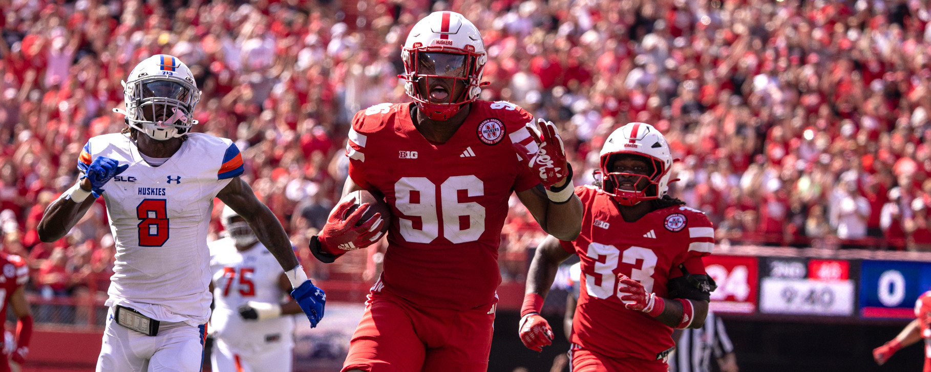 Huskers Race Past Huskies - University of Nebraska - Official Athletics ...