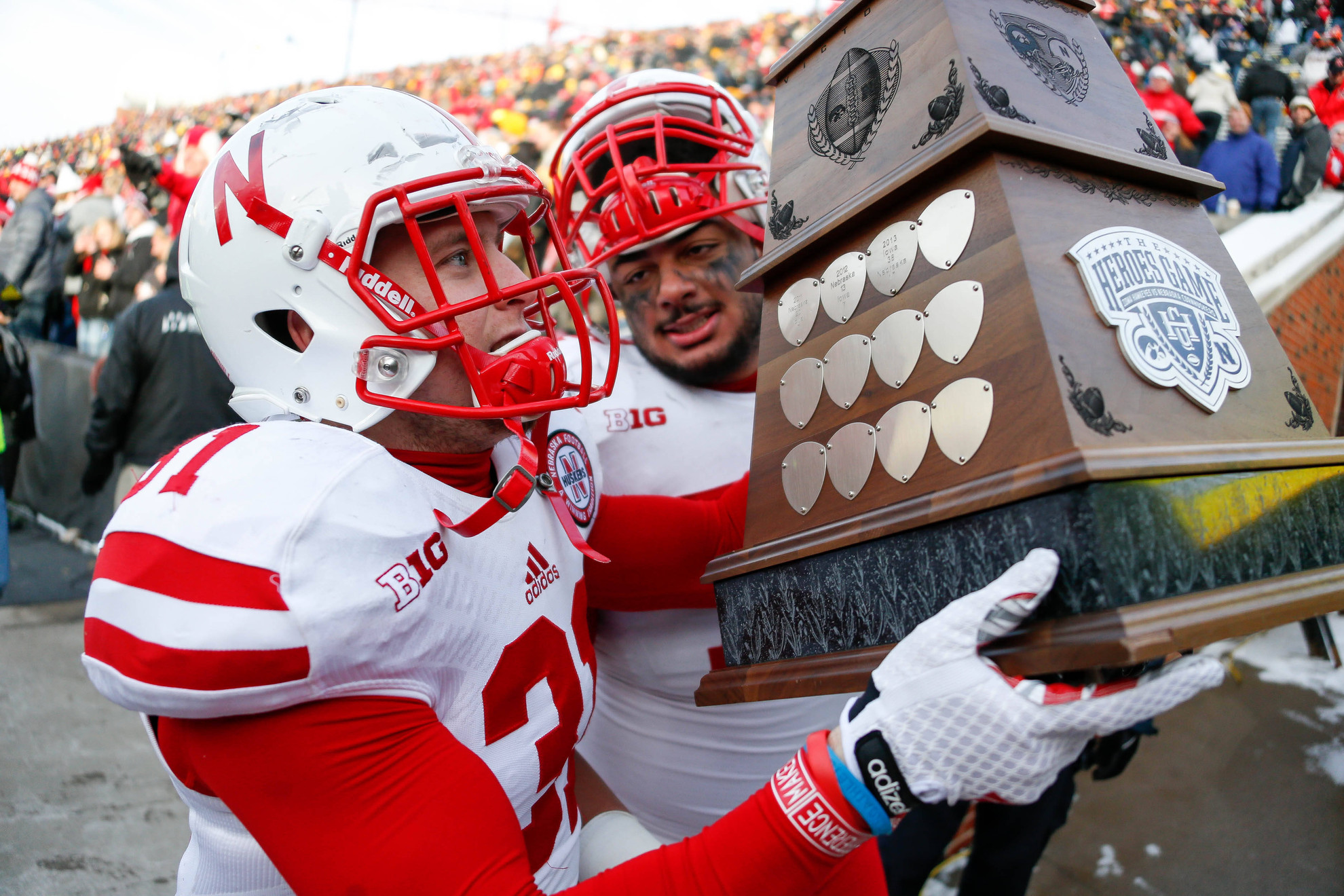 Huskers Work OT for 37-34 Win over Iowa - University of Nebraska ...