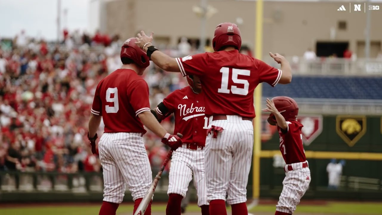 BACK-TO-BACK | Nebraska Baseball 2025 B1G Championship Cine Recap 📹 ...