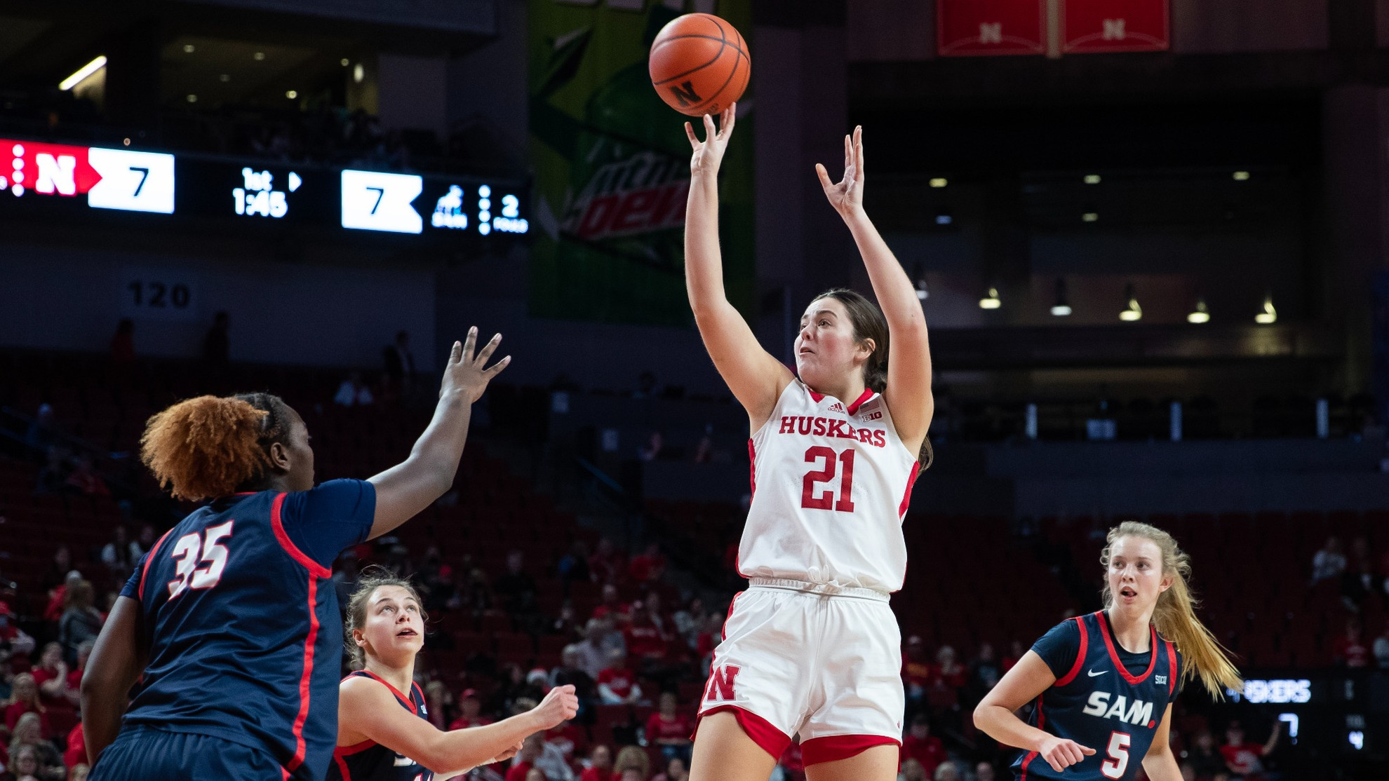Sam Haiby - Women's Basketball 2020-21 - University of Nebraska ...